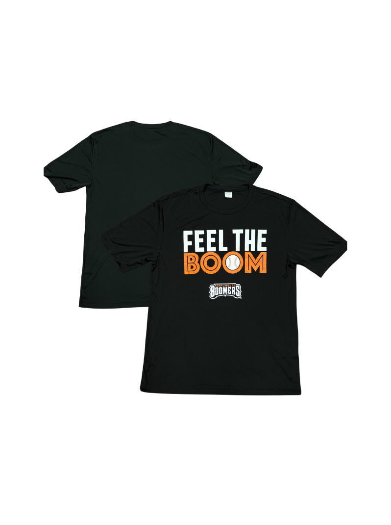 DRI-FIT FEEL THE BOOM T-SHIRT – Schaumburg Boomers Team Store